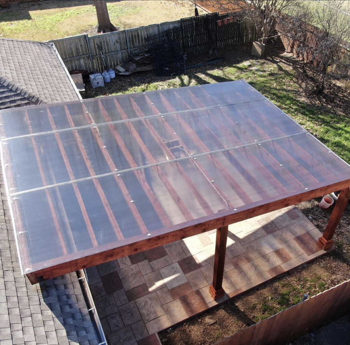 Polycarbonate Roof Projects in Mason OH - CMR Outdoor Living